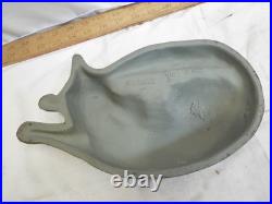 1993 Verdigris Cast Iron Winterthur Sleeping Fox Doorstop Virginia ...